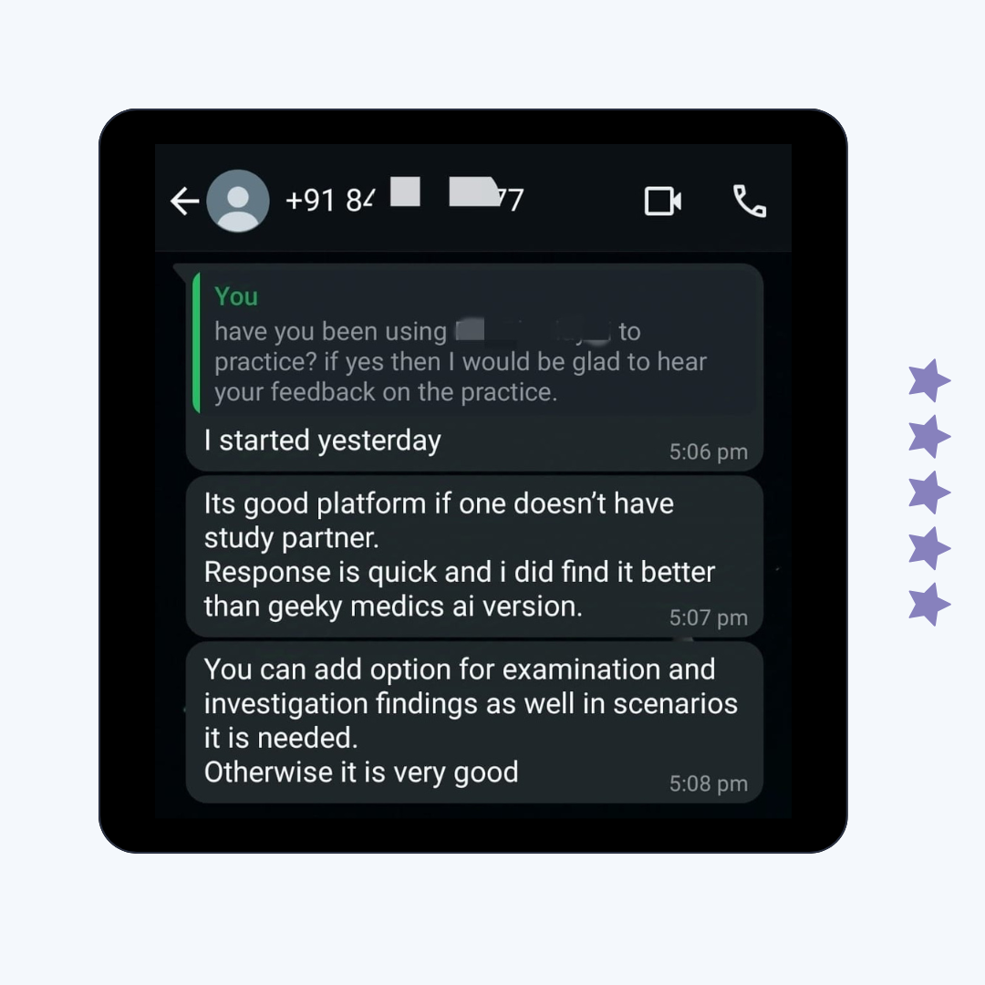PLAB 2 OSCE Practice | PLABbuddy - AI Clinical Scenarios