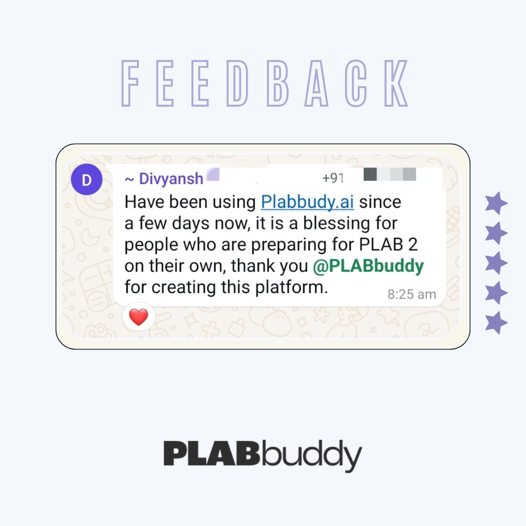 PLAB 2 OSCE Practice | PLABbuddy - AI Clinical Scenarios